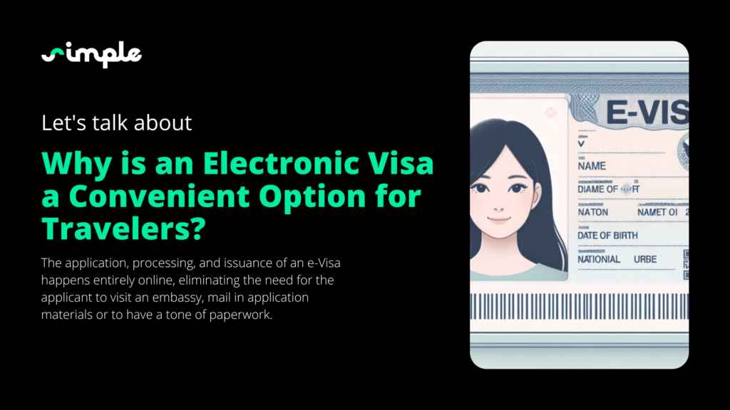 Why 1 Electronic Visa is a Convenient Option for Travelers? - Simple